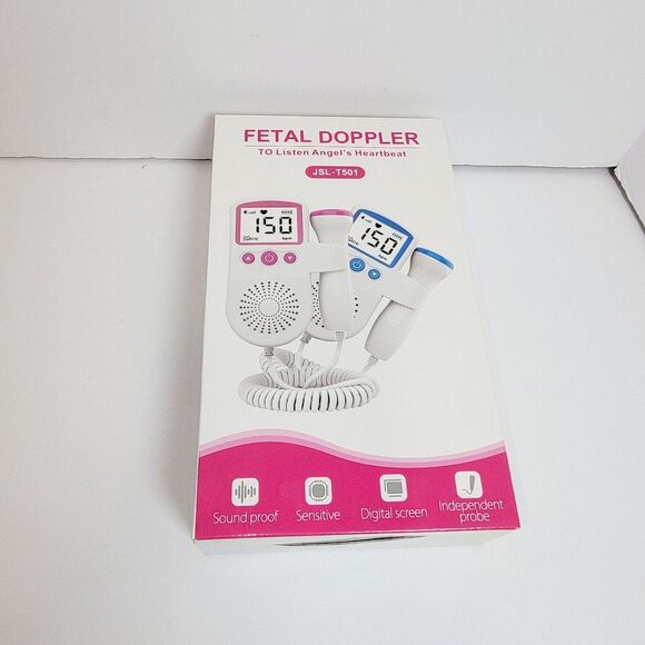 Portable Audio & Video | Fetal Doppler Heart Rate Detectors Baby Sound ...